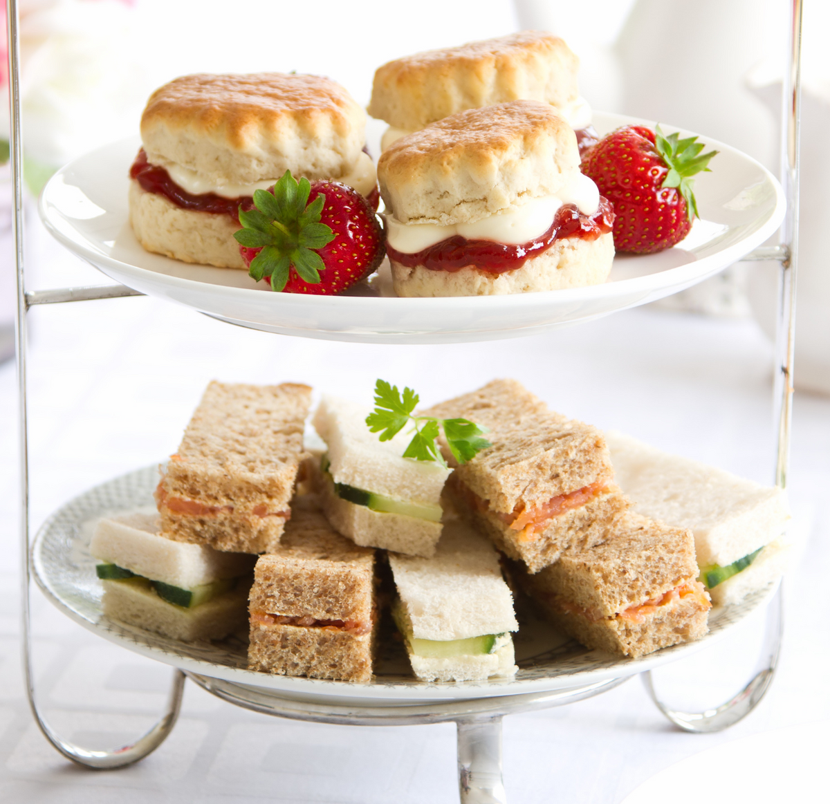 Low Tea- Scones & Sandwiches – Steve's Tea Company & Tearoom