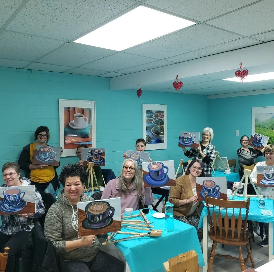 Cup of Creativi-TEA Paint & Sip with Nicole Alexander Art – Steve's Tea ...